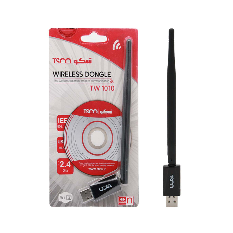 کارت شبکه WIFI Dongel TSCO TW1010 WIFI Dongel TSCO TW1010